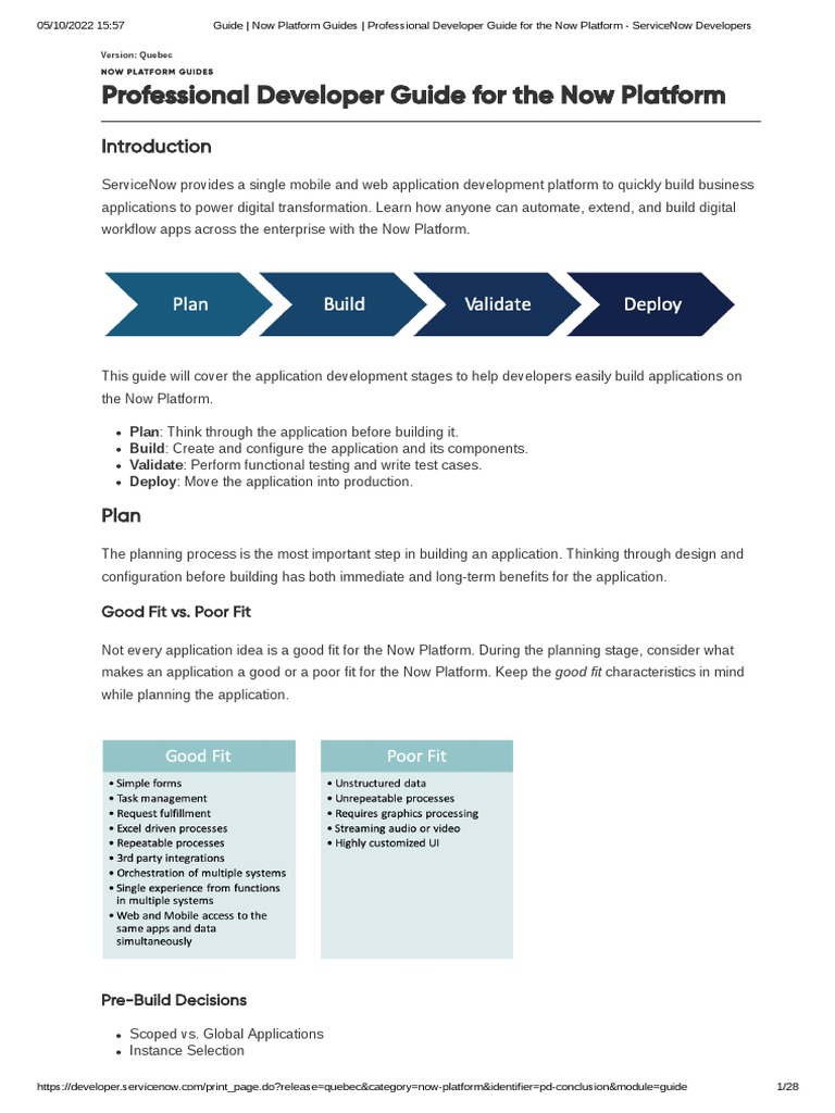 Guide - Now Platform Guides - Professional Developer Guide For The Now Platform - ServiceNow ...