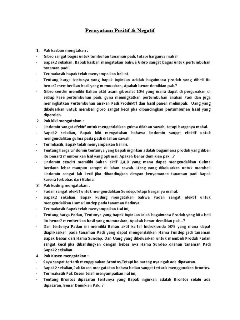 Ulasan Produk Pertanian: Gibro, Lindomin, Padan | PDF