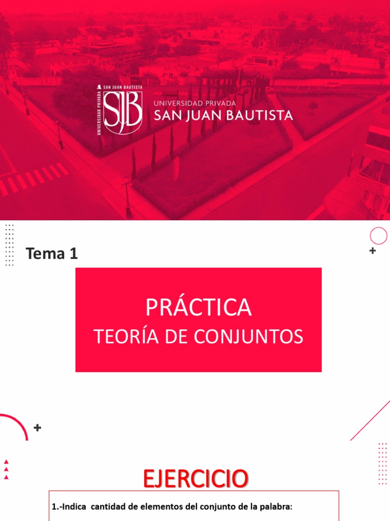 Tema 01 - Teoría de Conjuntos - C. Procedimental - Actitudinal | PDF | Ciencia y matemáticas ...