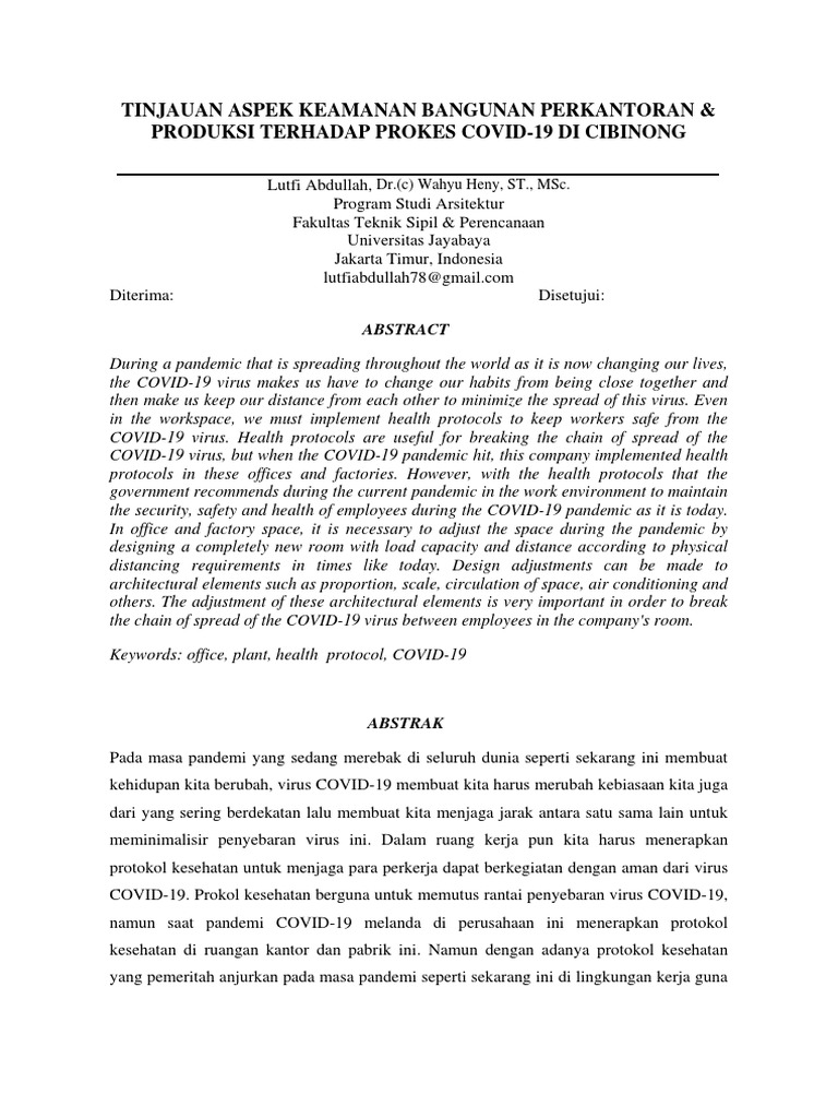 Artikel Jurnal (Lutfi Abdullah) | PDF | Life Sciences | Medical Specialties