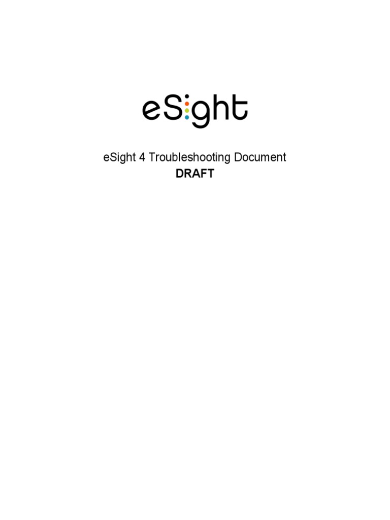 eSight 4 Troubleshooting Guide | PDF | Ios | Bluetooth