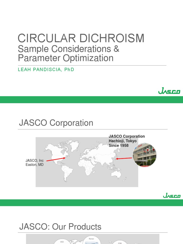 JASCO CD Webinar Part 2 FINAL | Download Free PDF | Absorbance | Atomic