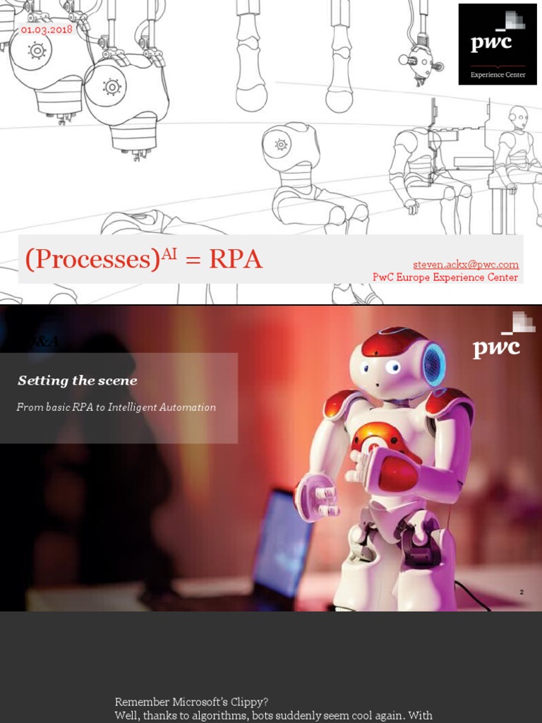 PWC+Steven+v2+20180301 Artificial+Intelligence+Seminar | PDF ...
