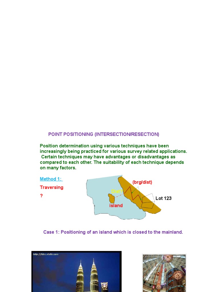 INTERSECTION_RESECTION P1 | PDF | Angle | Metrology