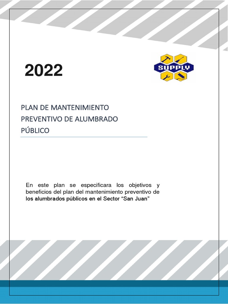 Plan de Mtto Preventivo Ap. | PDF