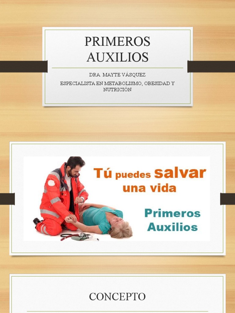 Primeros Auxilios Basicos Curso | PDF | Herida | Quemar