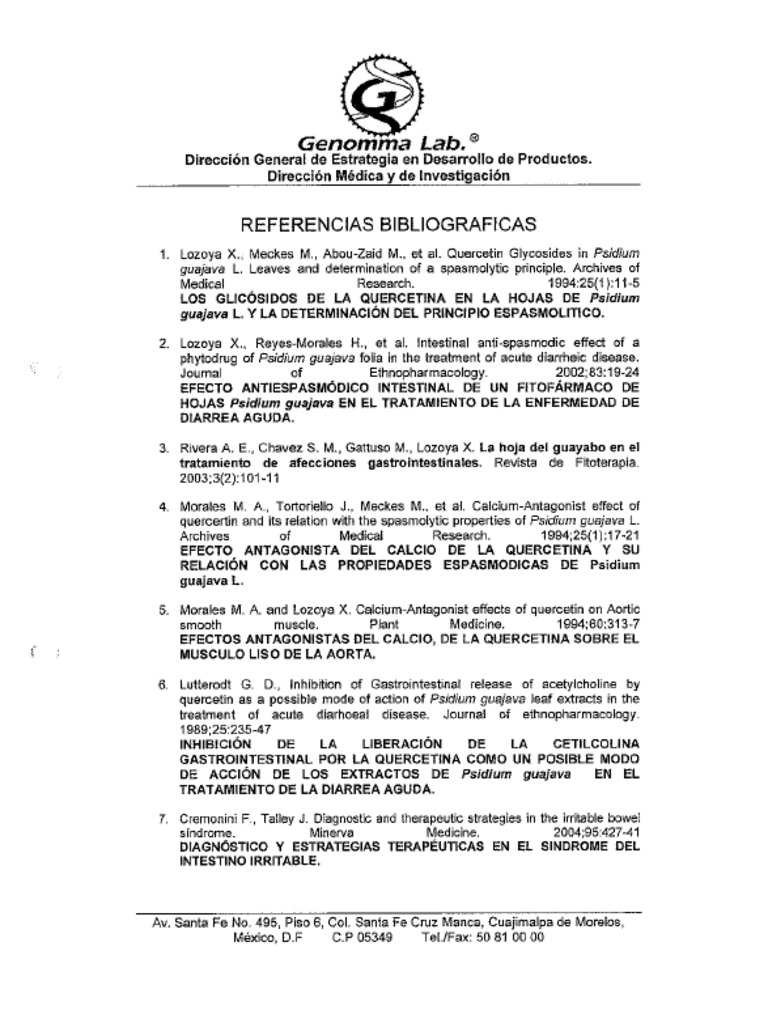 Inf Bibliografica Guayaba | PDF