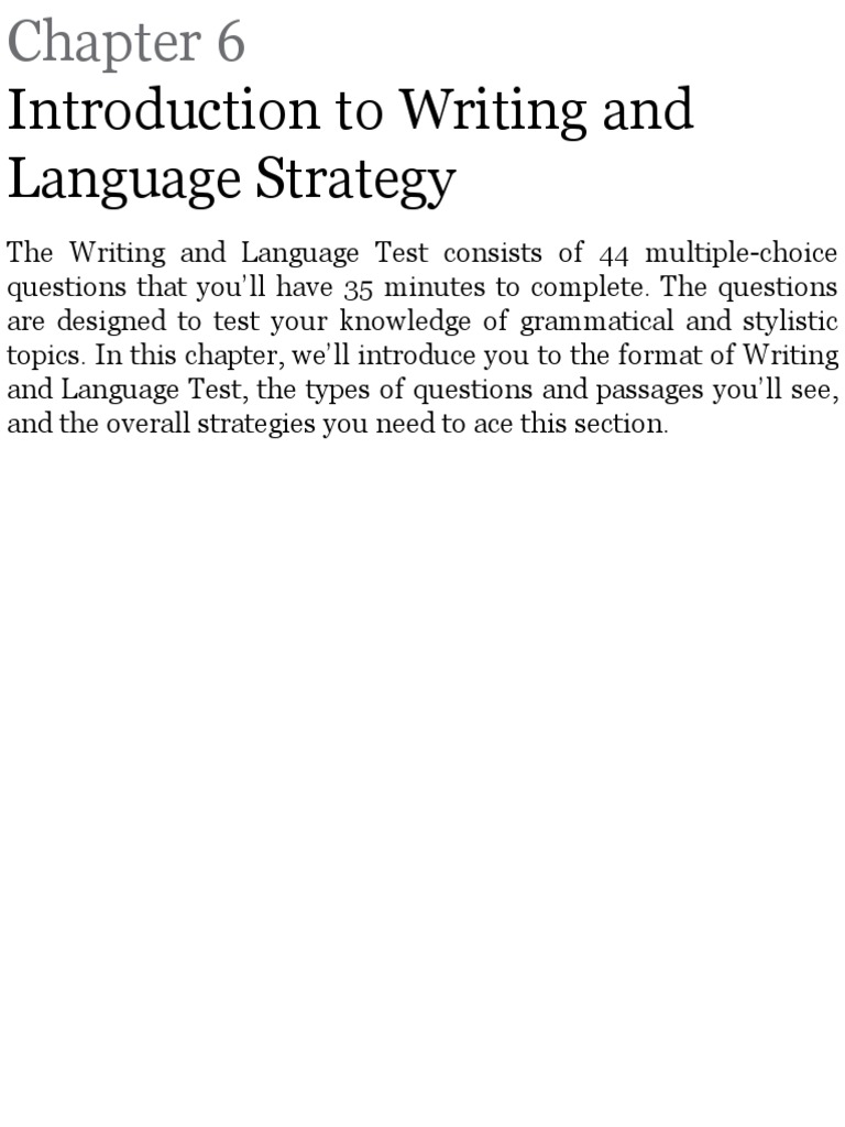 SAT Writing & Language Strategies | PDF | Sat | Grammatical Number