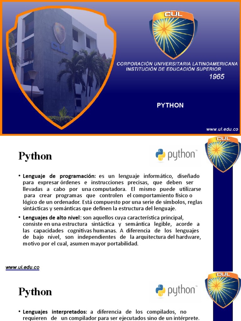 Tema 2 Python | PDF | Lenguaje de programación | Python (lenguaje de ... Tema 2 Python | PDF | Lenguaje de programación | Python (lenguaje de ...