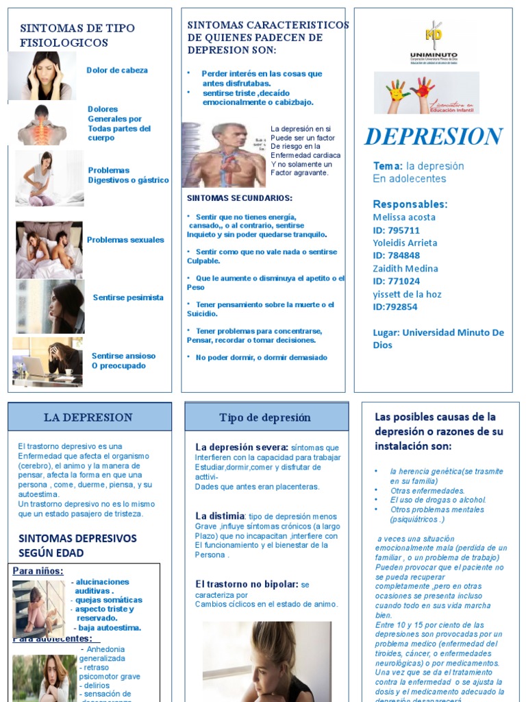 Síntomas y causas de la depresión | PDF | Depresión (estado de ánimo ...