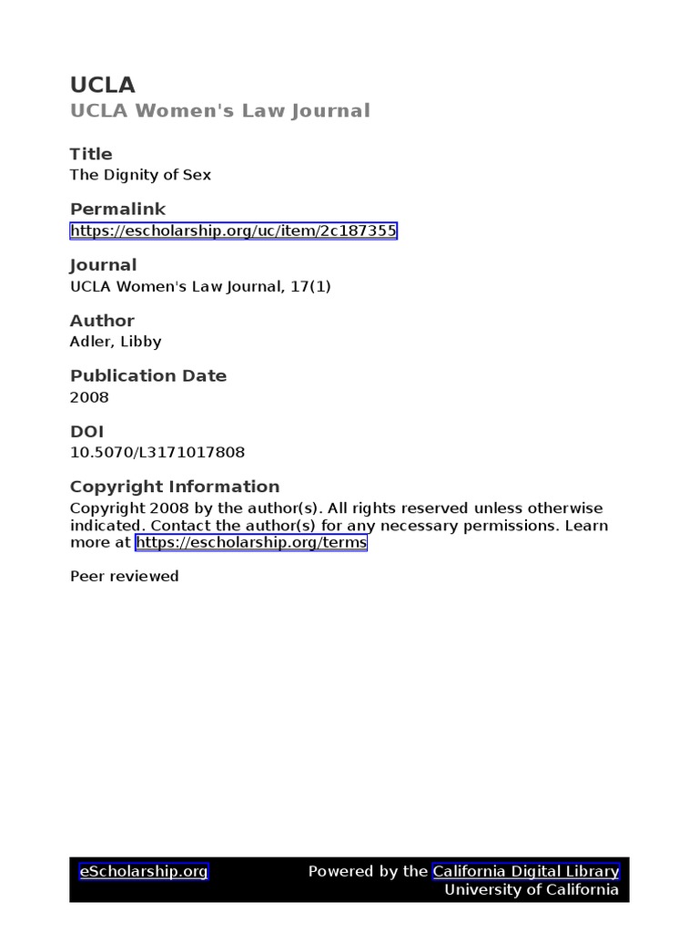 The Dignity Of Sex Libby Adle Pdf Dignity Immanuel Kant