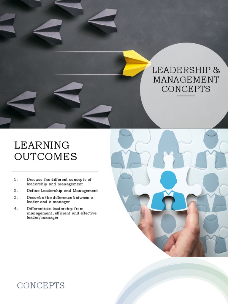 Leadership & Management Concepts | PDF