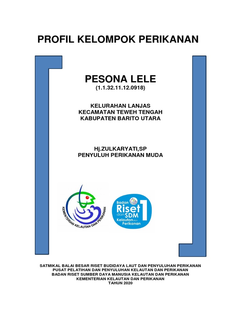Profil Kelompok Pesona Lele | PDF