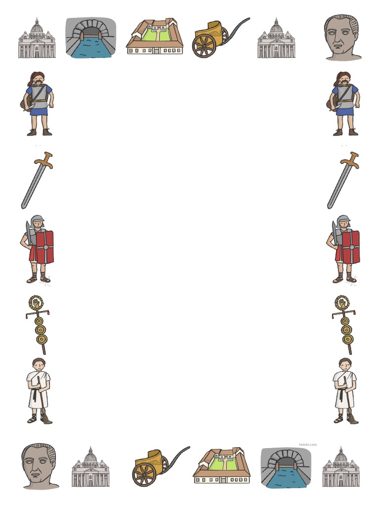 Ancient Romans Page Borders | PDF
