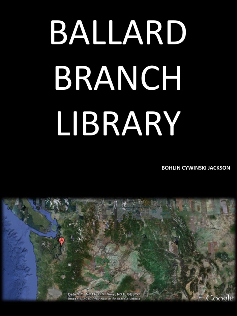 Ballard Branch of The Seattle Public Library | PDF
