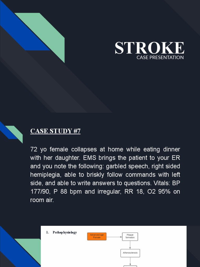 Case Study #7 | PDF | Stroke | Myocardial Infarction