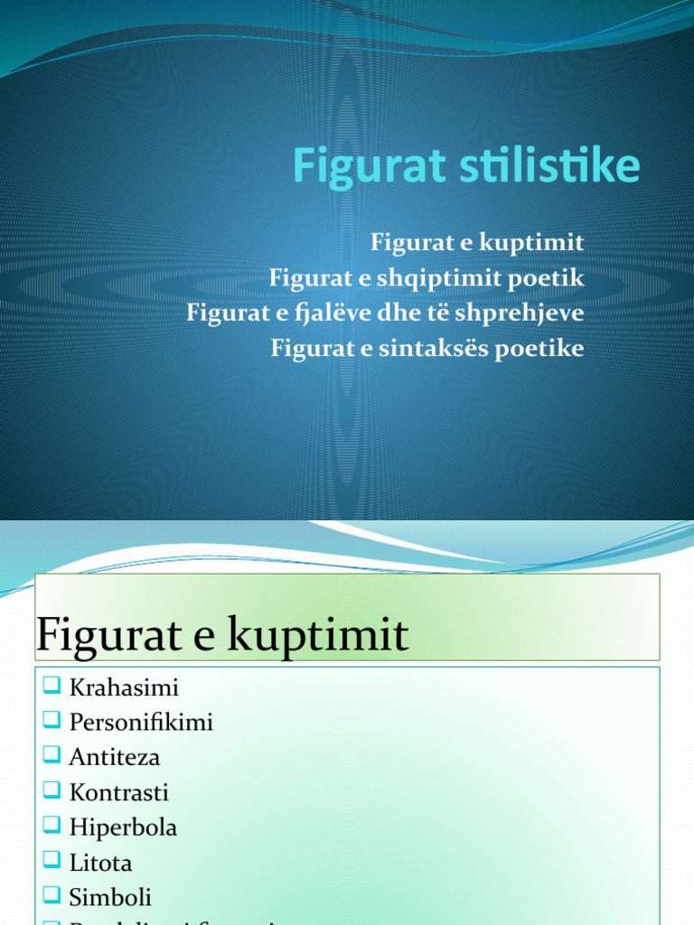 Figurat Stilistike | PDF