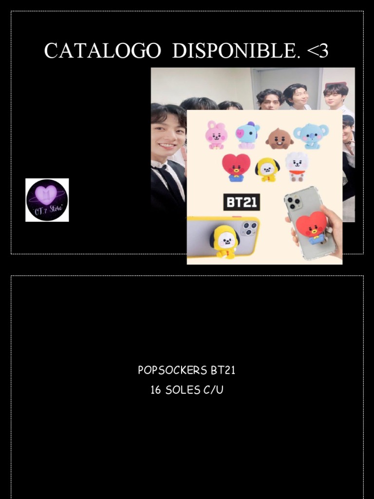Catalogo Disponible Bt21 | PDF
