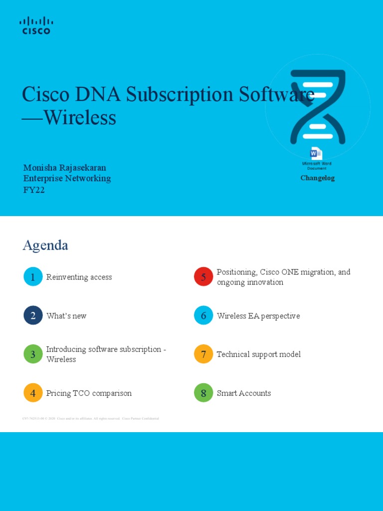 Cisco Dna Software For Wireless BDM | PDF | Computer Network | Internet ...
