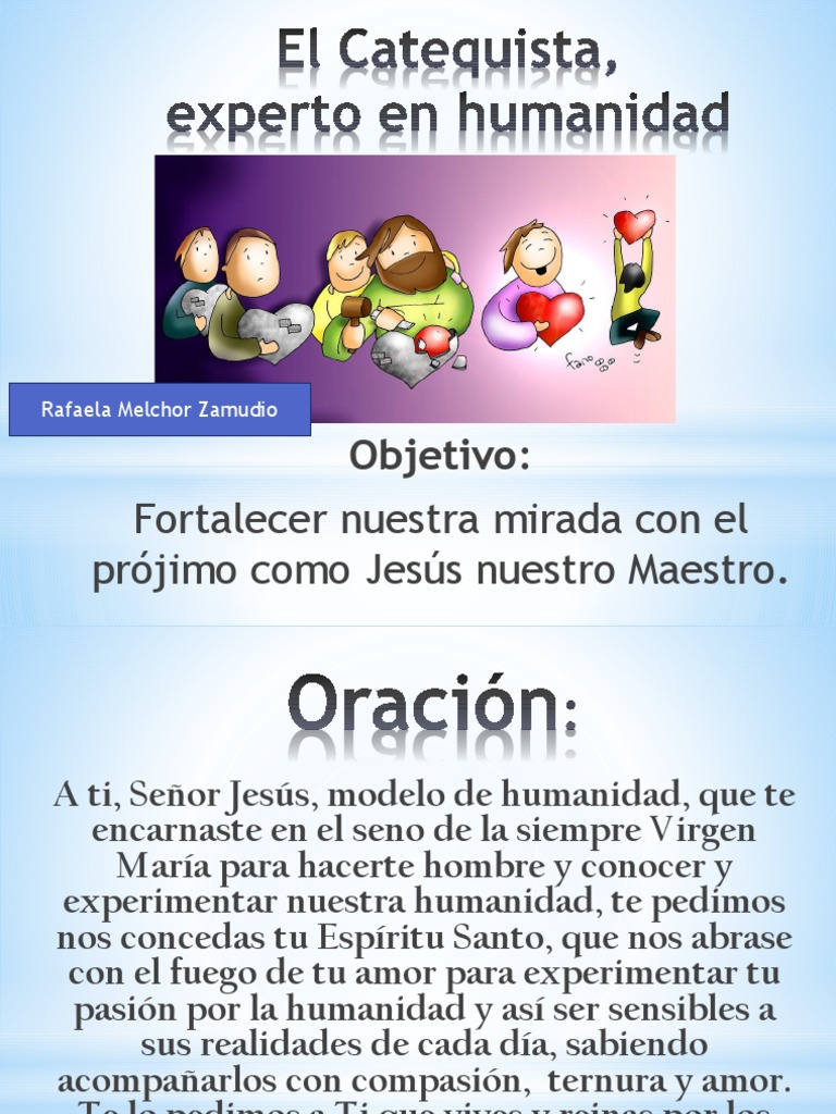 Tema El Catequista Experto en Humanidad | PDF