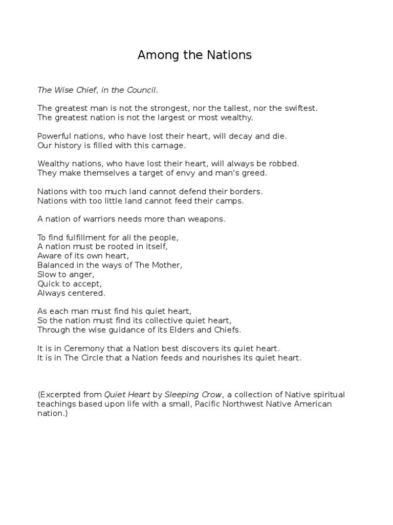 Among The Nations | PDF