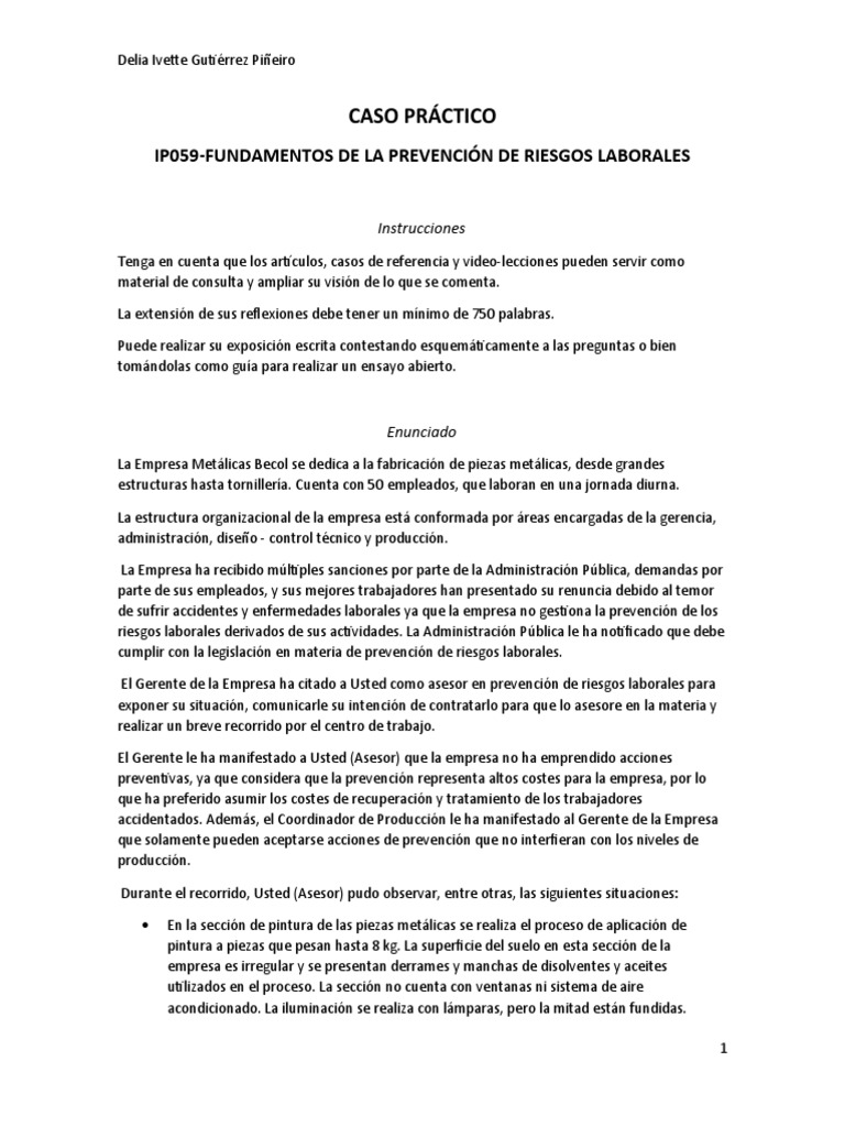 Ip 059 | PDF | Seguridad y salud ocupacional