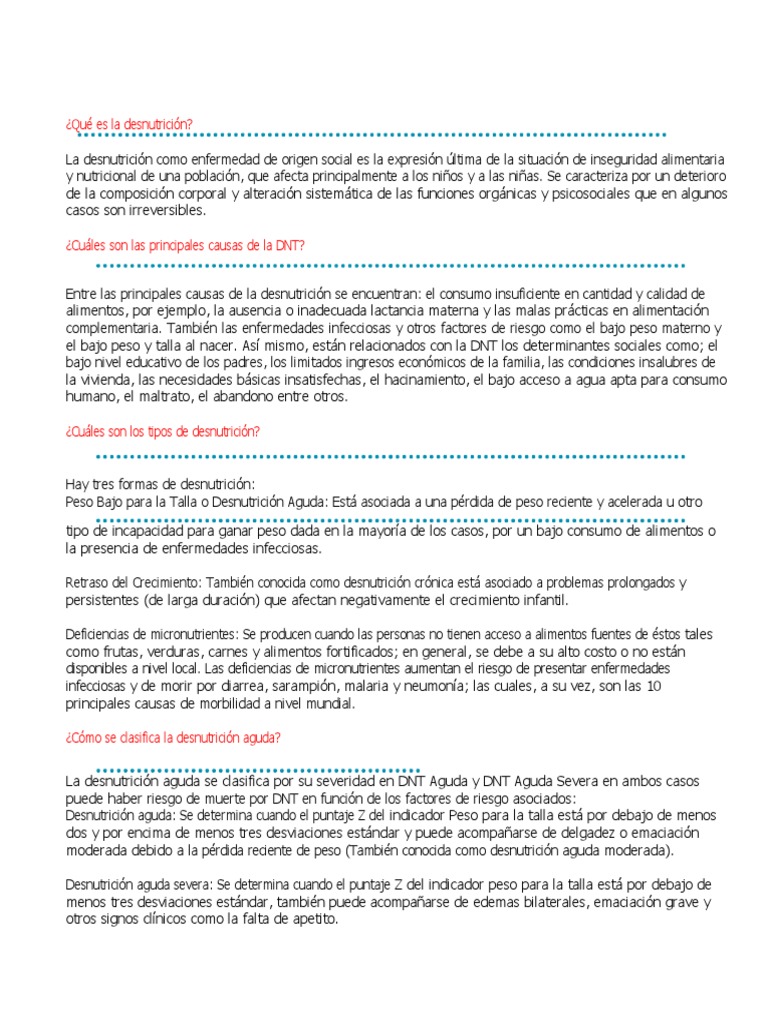Desnutricion Aguda Pdf