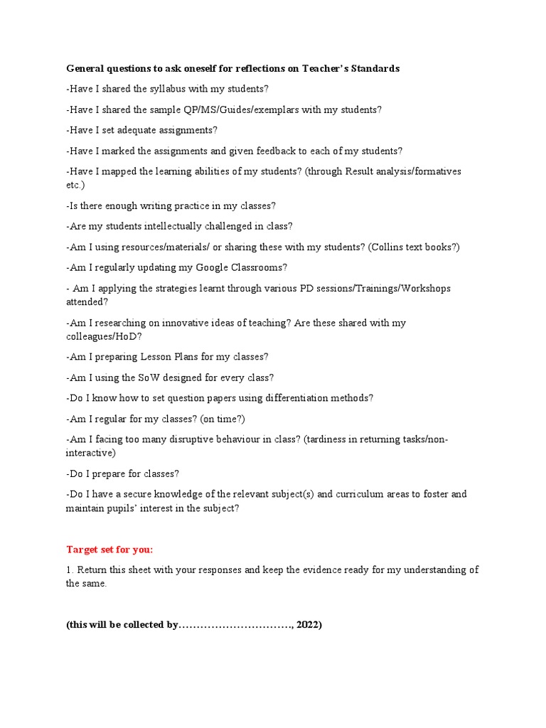 Target Setting 22-23 | PDF