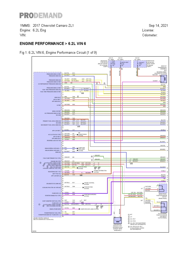 2017 LT4 Wiring Diagram | PDF | Automotive Industry | Engines