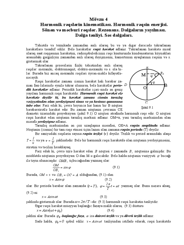 Muhazire 4 Fizika | PDF Muhazire 4 Fizika | PDF