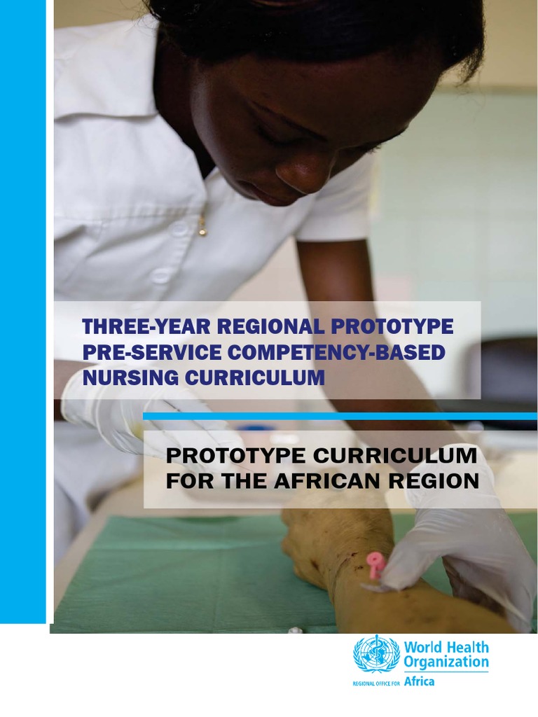 Three-Year Regional Prototype Pre-Service Competency-Based Nursing ...