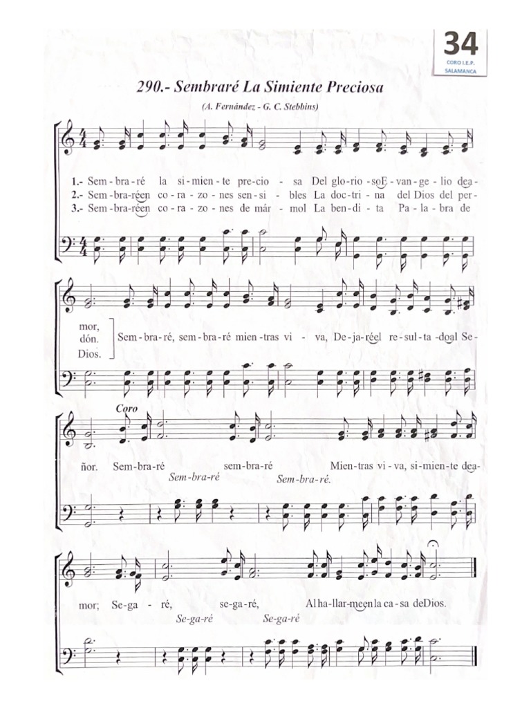 Sembrare La Simiente Preciosa | PDF