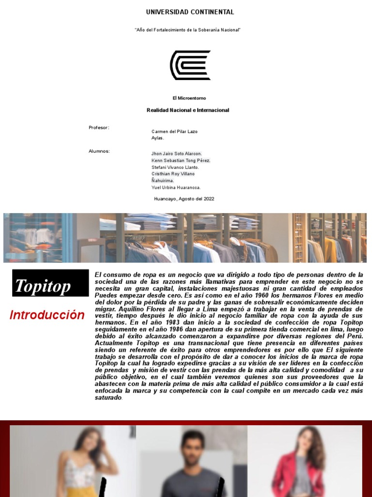 Historia y Éxito de Topitop | PDF | Marca | Moda