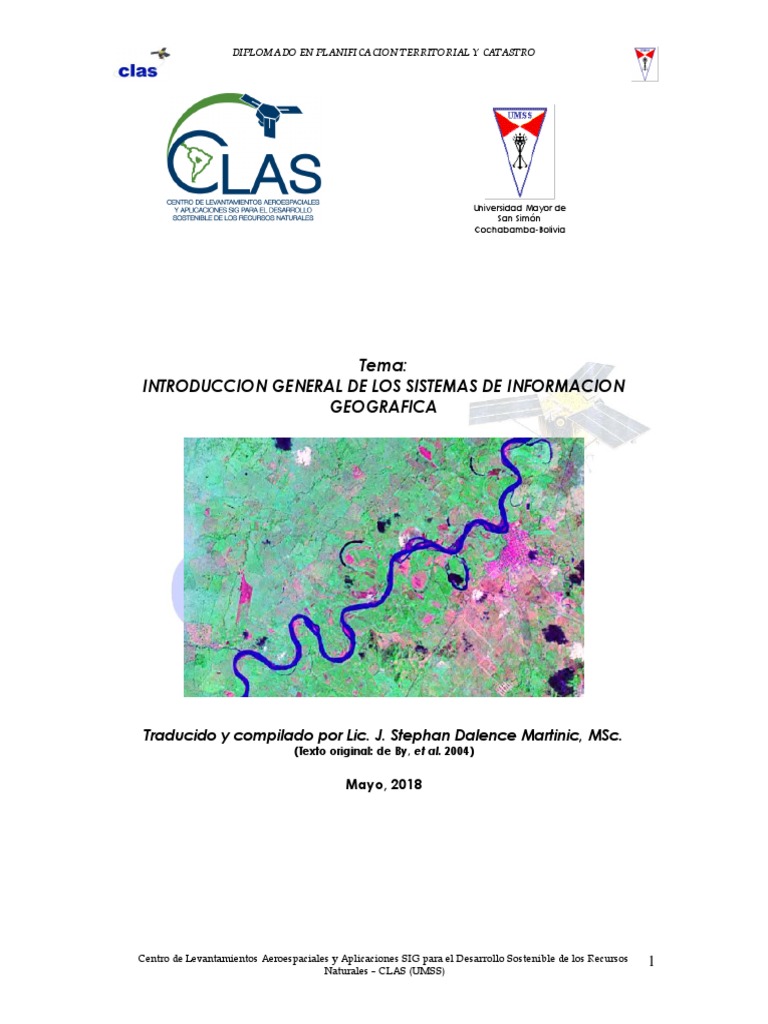 Diplomado Catastro 1 | PDF | Sistema de información geográfica | Bases ...