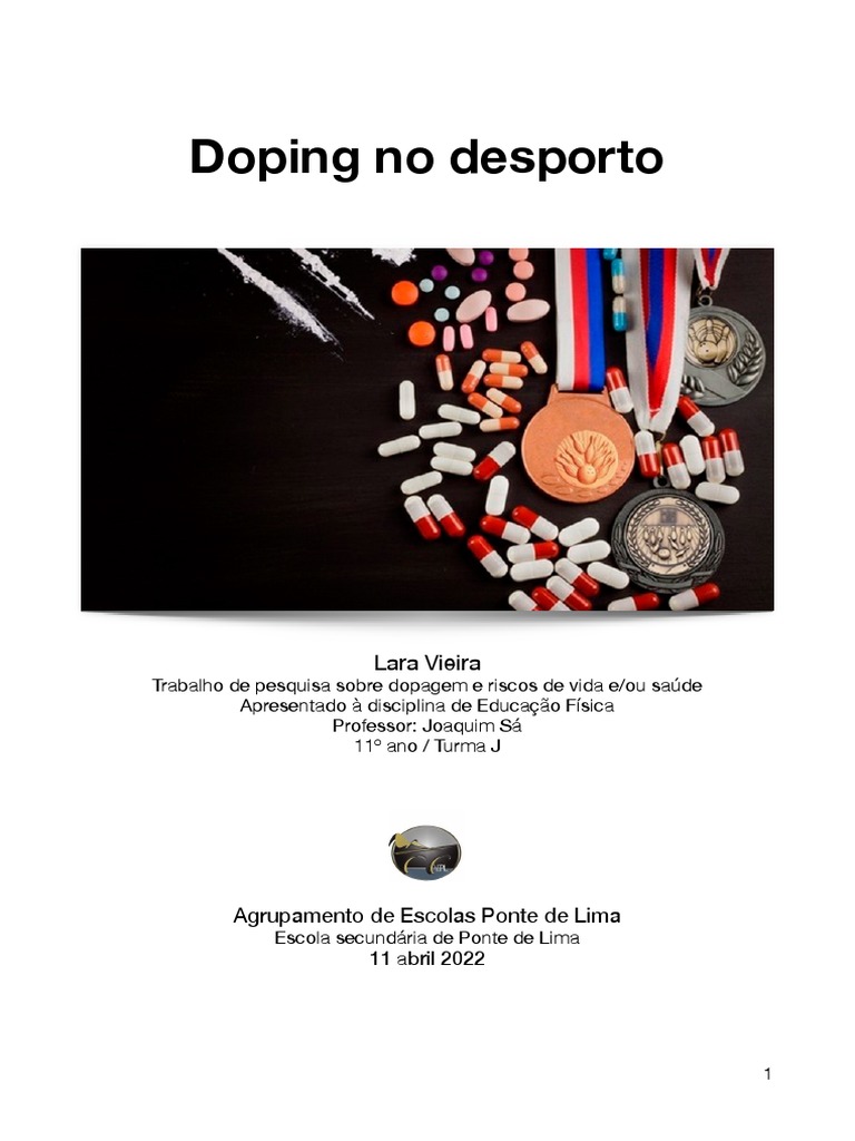 Doping No Desporto | PDF | Doping no esporte