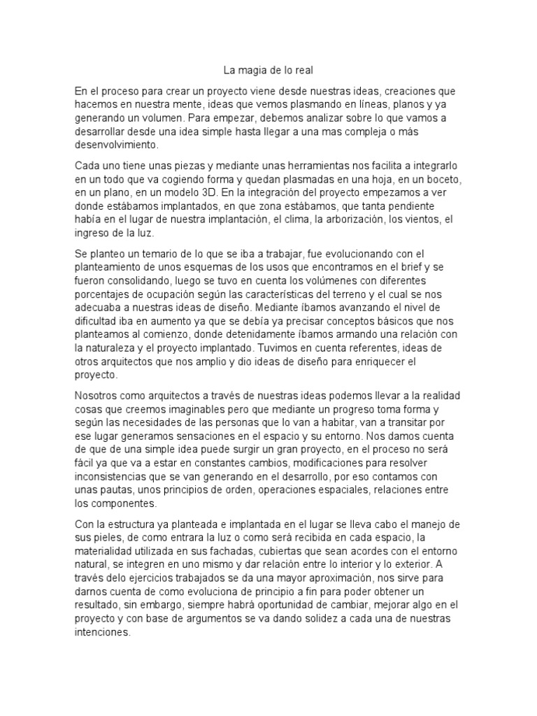 La Magia de Lo Real | PDF