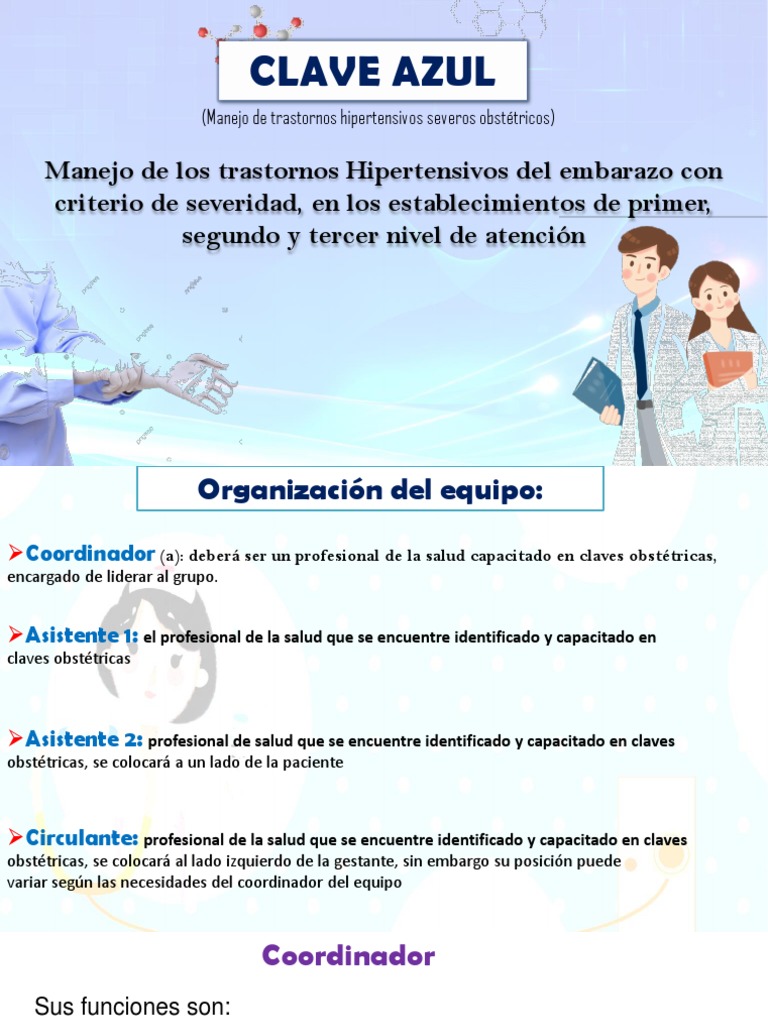 Manejo de Clave Azul en Preeclampsia | PDF | Medicamentos con receta ...