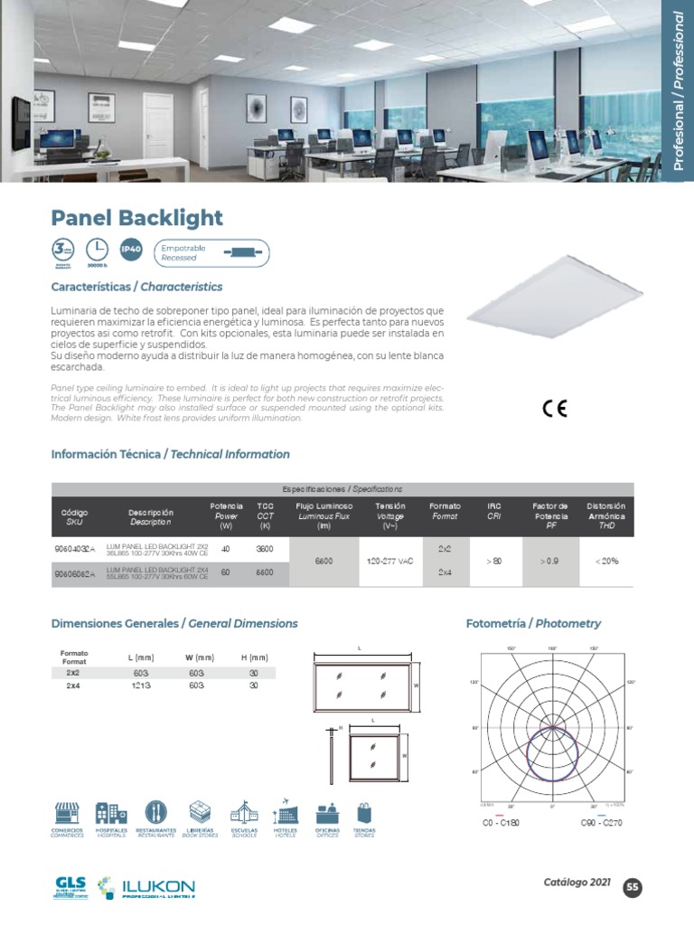 Ilukon Panel Backlight | PDF | Electrónica | Bienes manufacturados