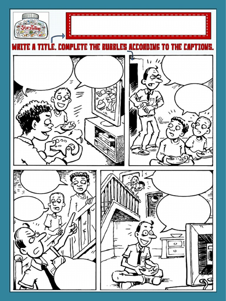 Write A Comic 44 Conversation Topics Dialogs Fun Activities Games I ...