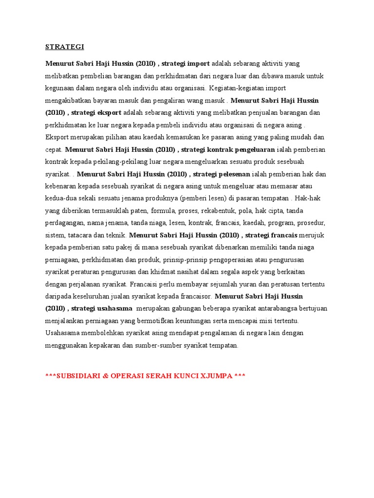 Latar Belakang KK PP Sem 3 | PDF