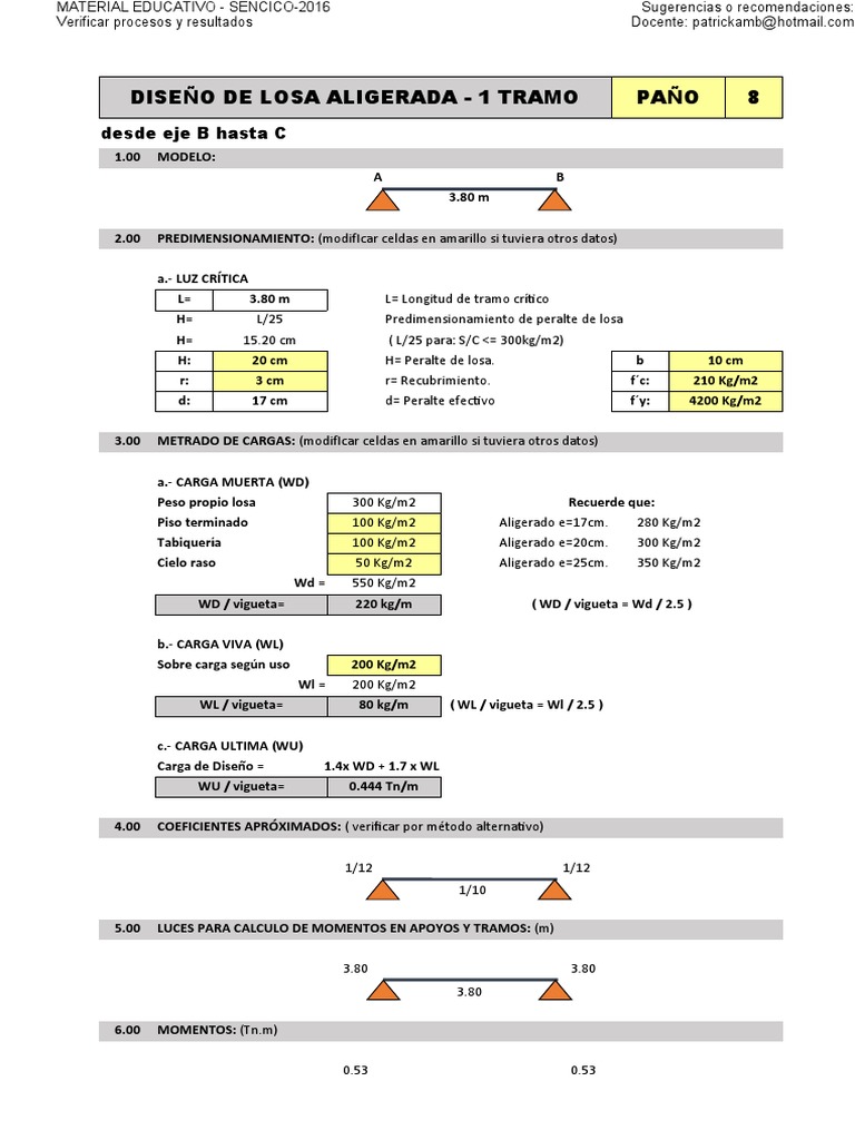 Losa Aigerada 1 Tramo Orcotuna | PDF