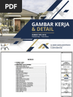 Ruko 2 Lantai 4X12 (Lengkap + Rab) PDF | PDF