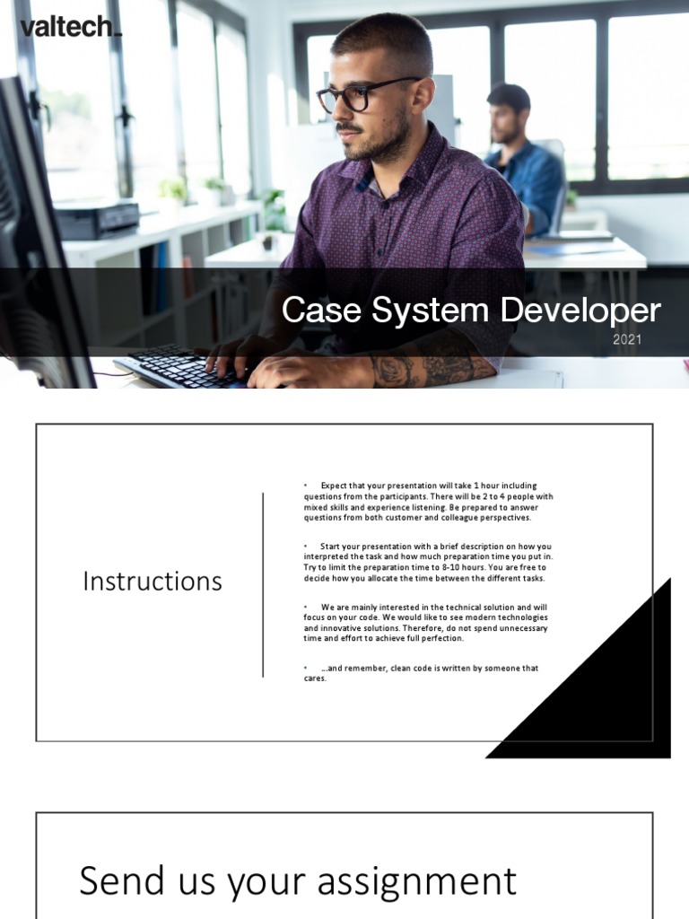 Case System Developer - EnG | PDF | Web Application | Computing
