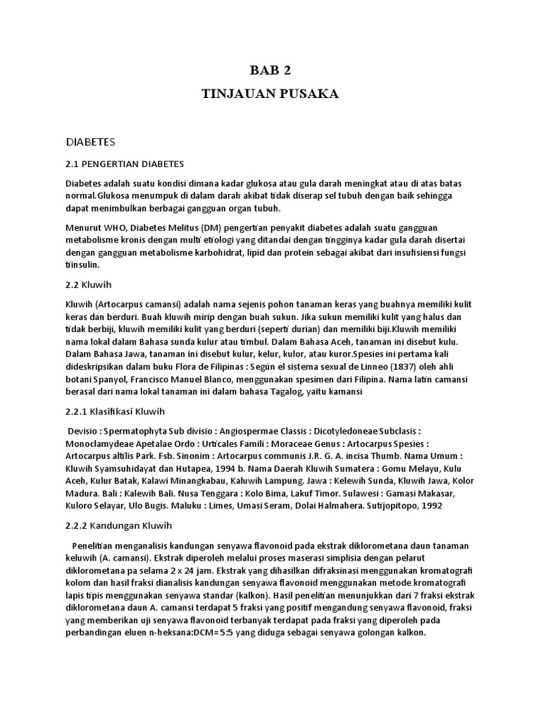 Bab 2-Riset Daun Kluwih (Xi Ipa 1) | PDF