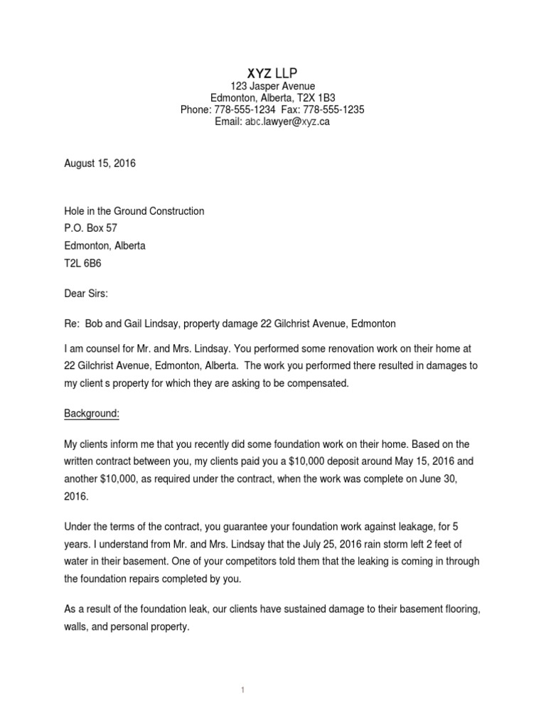 Sample Advocacy Letter | PDF