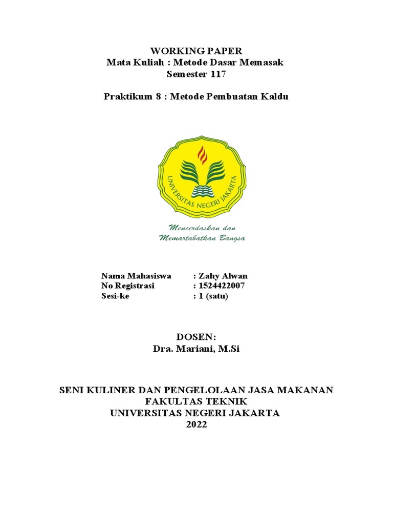 WP MDM Ke-8 Zahy | PDF