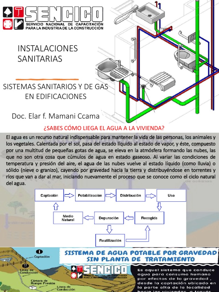 Instalaciones Sanitarias | PDF