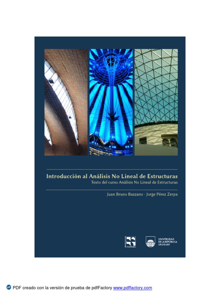 Analisis No Lineal de Estructuras | PDF
