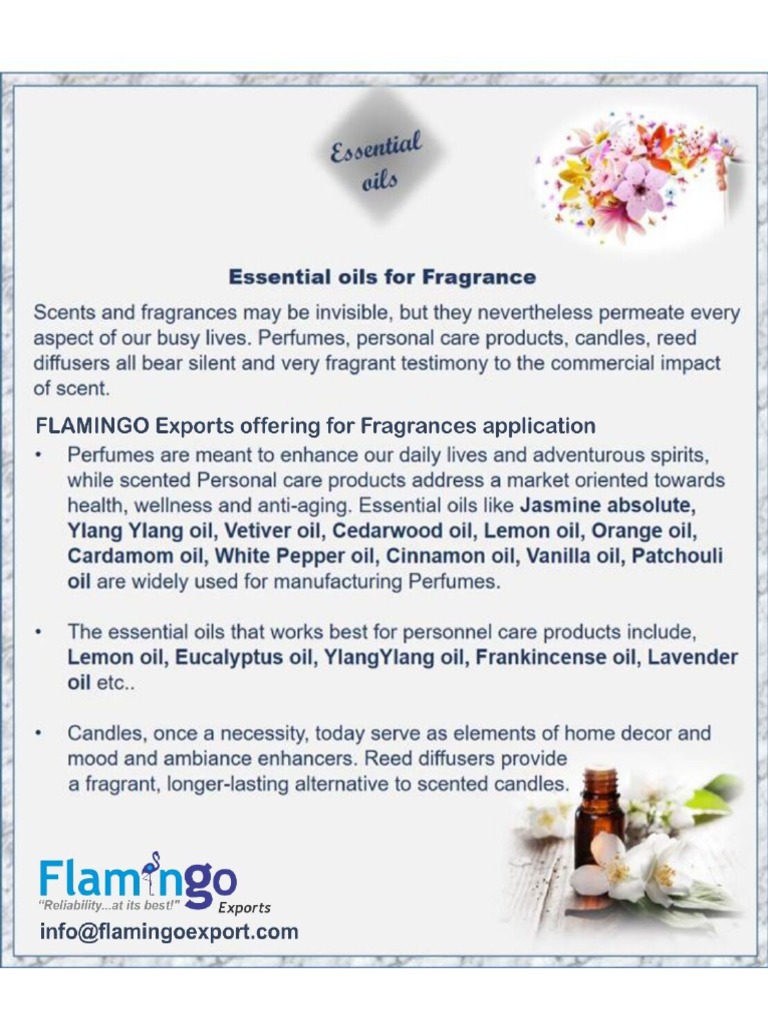 Benefits Essential Oils | PDF
