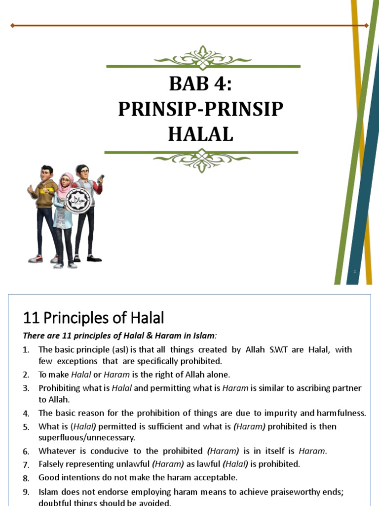 Bab 4 - Prinsip Halal Dan Haram | PDF | Abrahamic Religions | Sharia